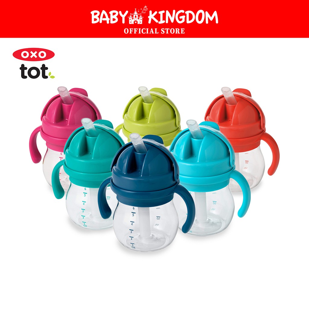 OXO Tot Grow Straw Cup With Removable Handles - 150ml | Shopee Singapore