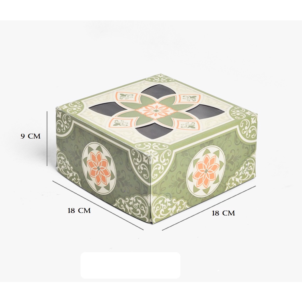 Eid Cake Box - Eid Al-Fitr Cupcake Box / Cylinder Jar Box uk 18x18x9 cm ...