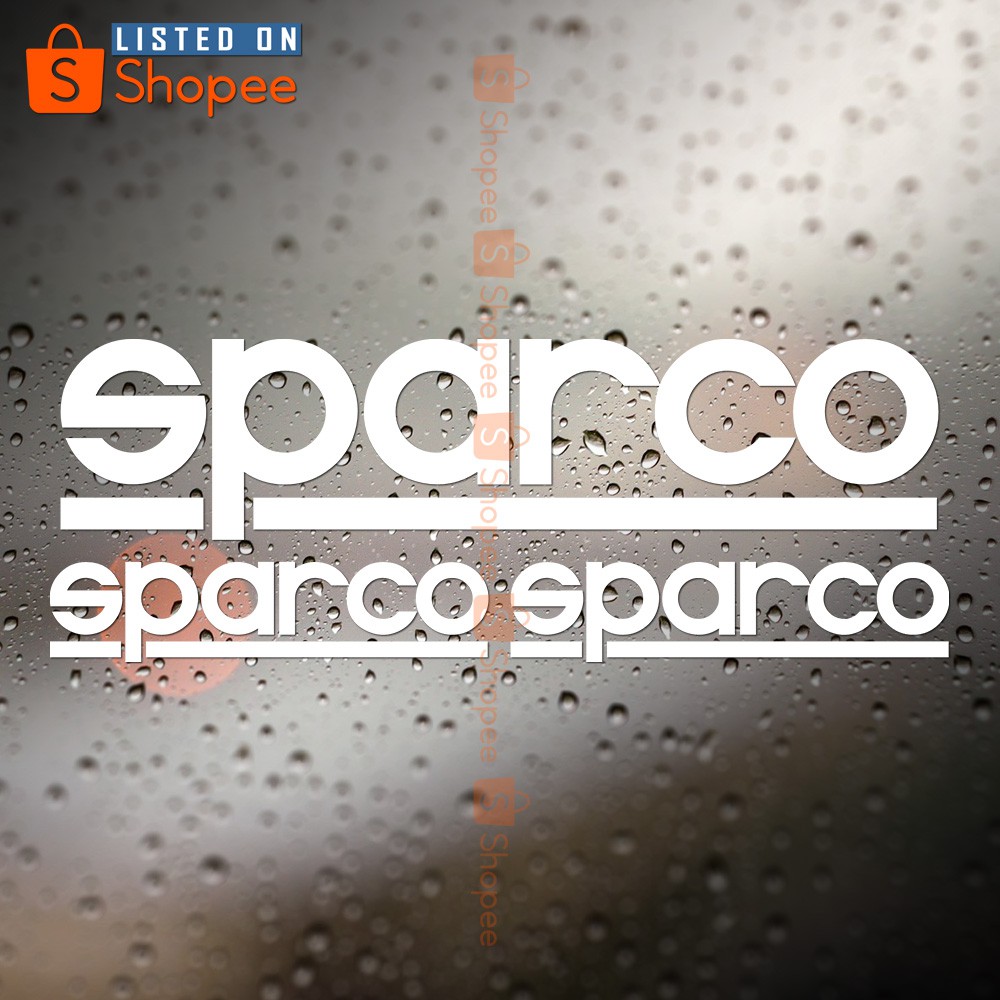 Stickers | 3X Sparco | Racing Seat | Die-cut All weather Decals | Vinyl ...