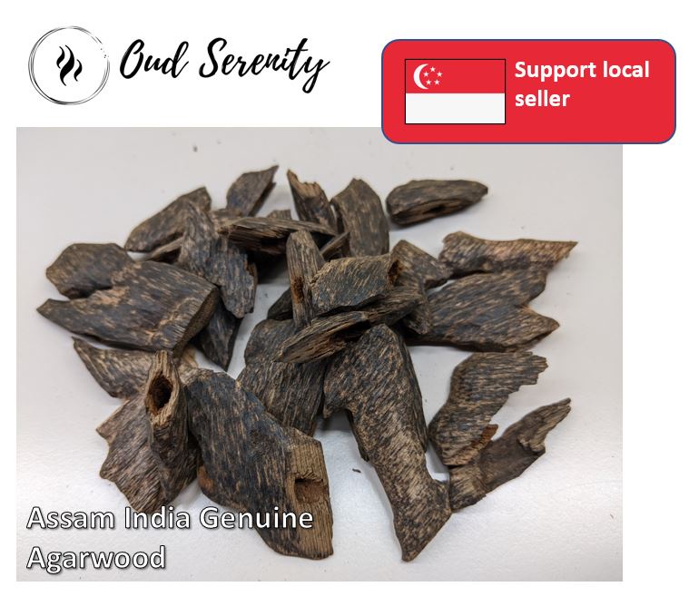 Agarwood Oud Gaharu Aloeswood Chen Xiang Bakhoor Assam India 10g | Shopee Singapore