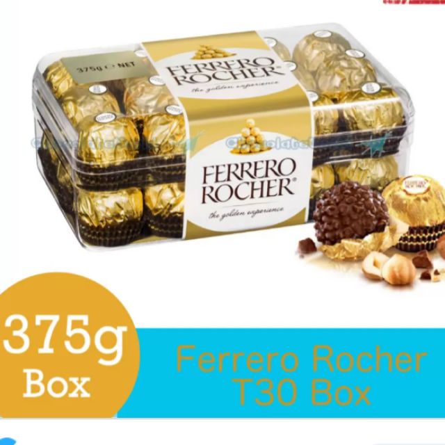 ! 2 BOX FERRERO ROCHER T30 (375G) | Shopee Singapore