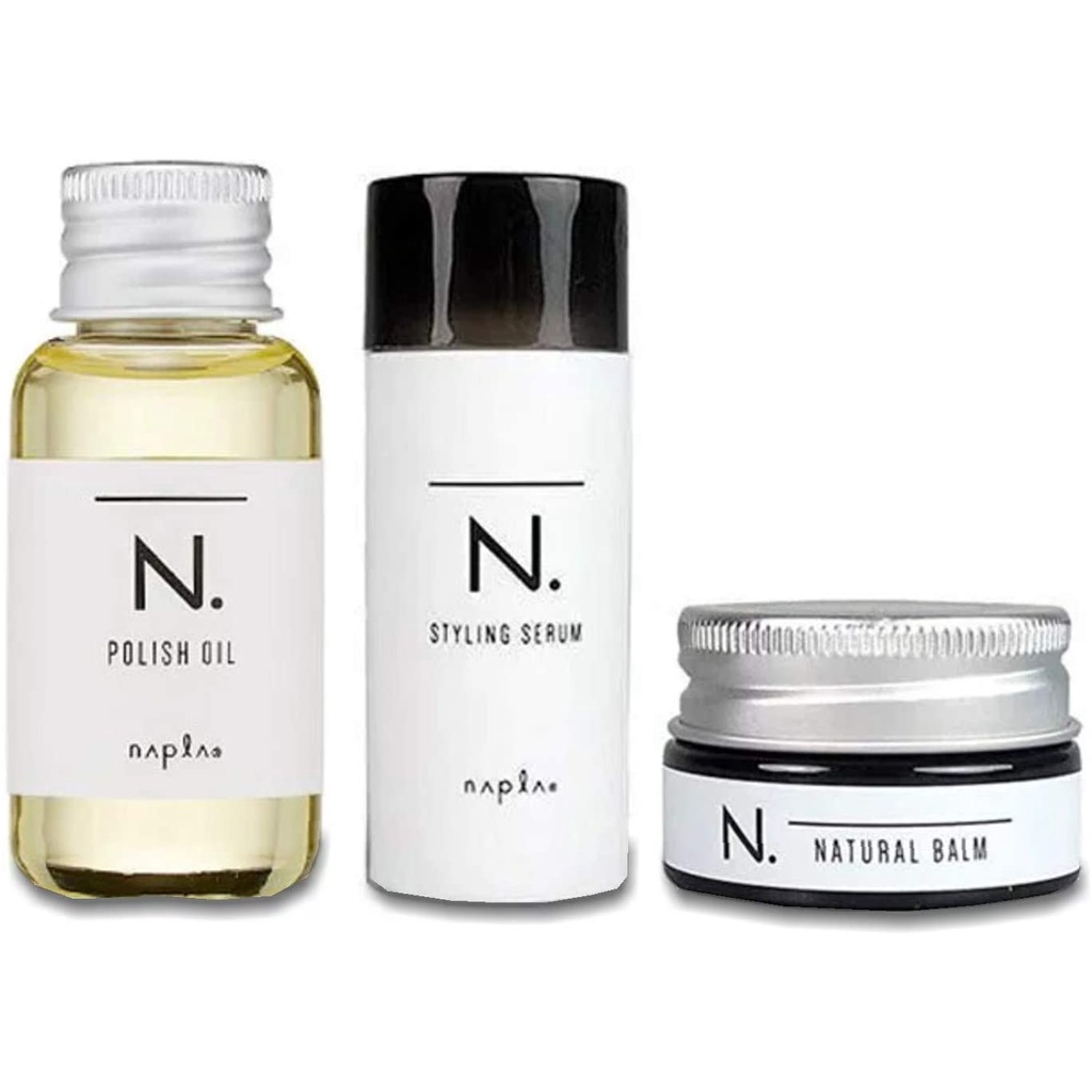 Napla N. Special Set [Polish Oil (30ml) & Styling Serum (40g) & Natural Balm (18g)] | Shopee ...