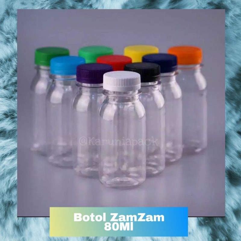 80ml zam-zam plastic bottle | Small drinking bottle | Shopee Singapore