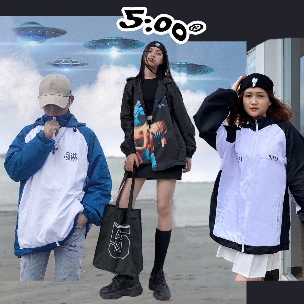 Compilation 5AM UmbrellaJacket - 5AM SAIGON Jacket | Shopee Singapore