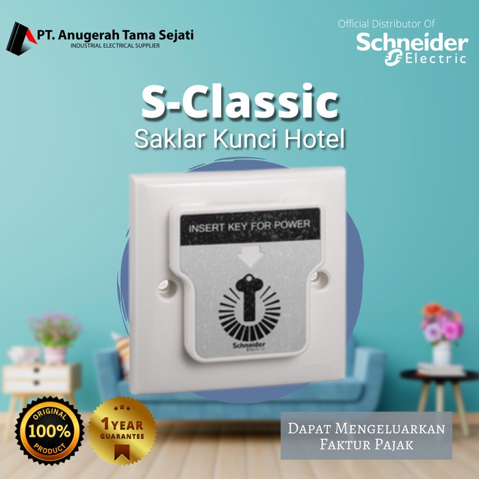 Schneider S-Classic Hotel Key Switch (Clipsal Model) E31KTU | Shopee ...