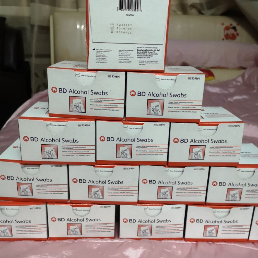 BD ALCOHOL SWABS 100pcs | Shopee Singapore