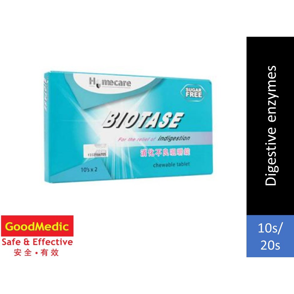 Biotase Tablet LOOSE PACK (10s) | Shopee Singapore