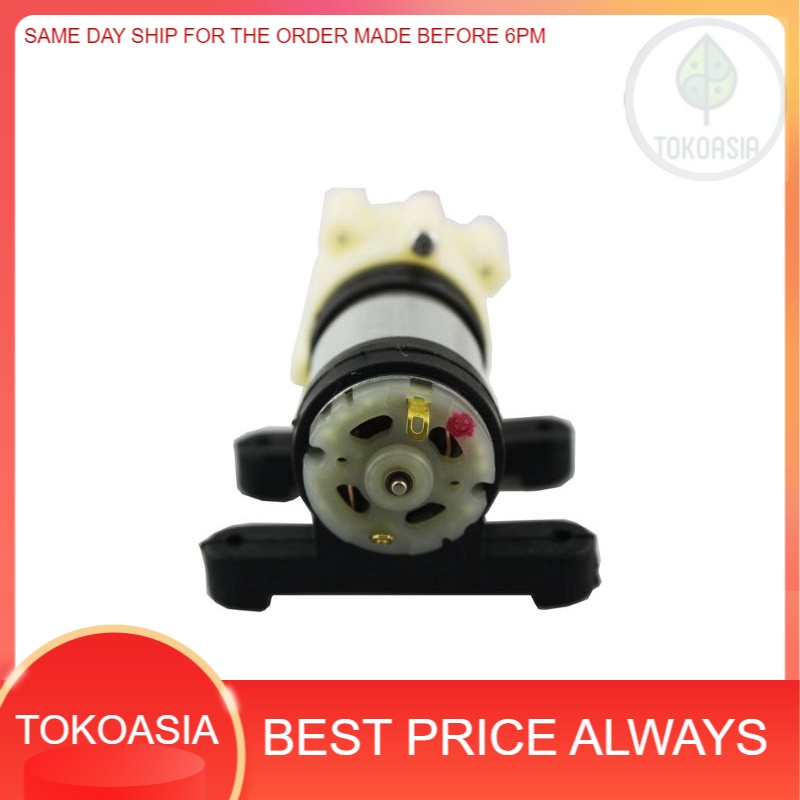 (Local Stock) 6-12V R385 DC Diaphragm Water Pump (only a pump/power ...