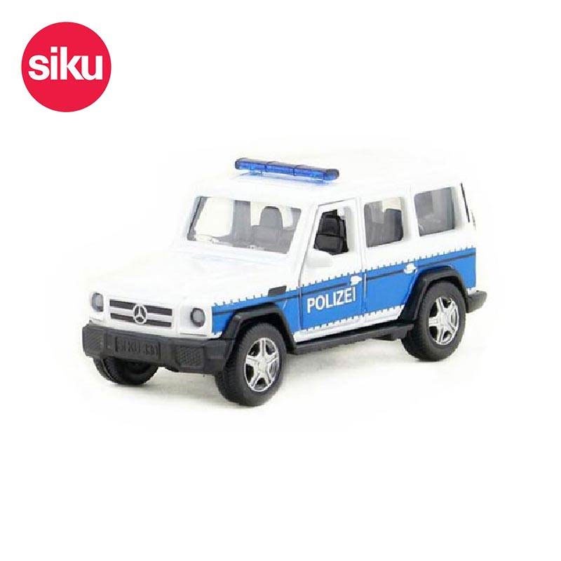 Siku S2308 Super Mercedes-AMG G65 Police Car with Trailer Hitch Scale 1 ...