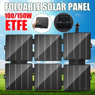 300W Portable Foldable Solar Panel 5V Dual USB Flexible Small ...