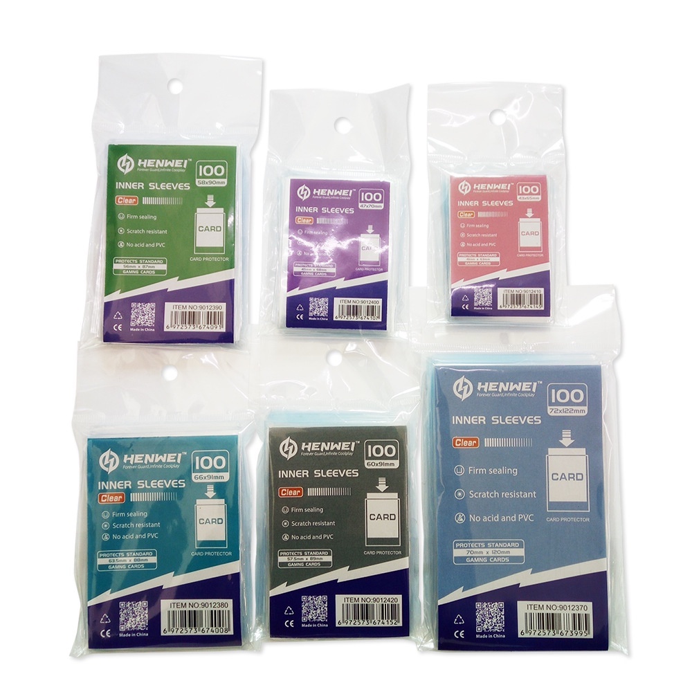 [SG Seller] 100 pcs TCG sleeves / KPOP Card Sleeve Pocket Card ...