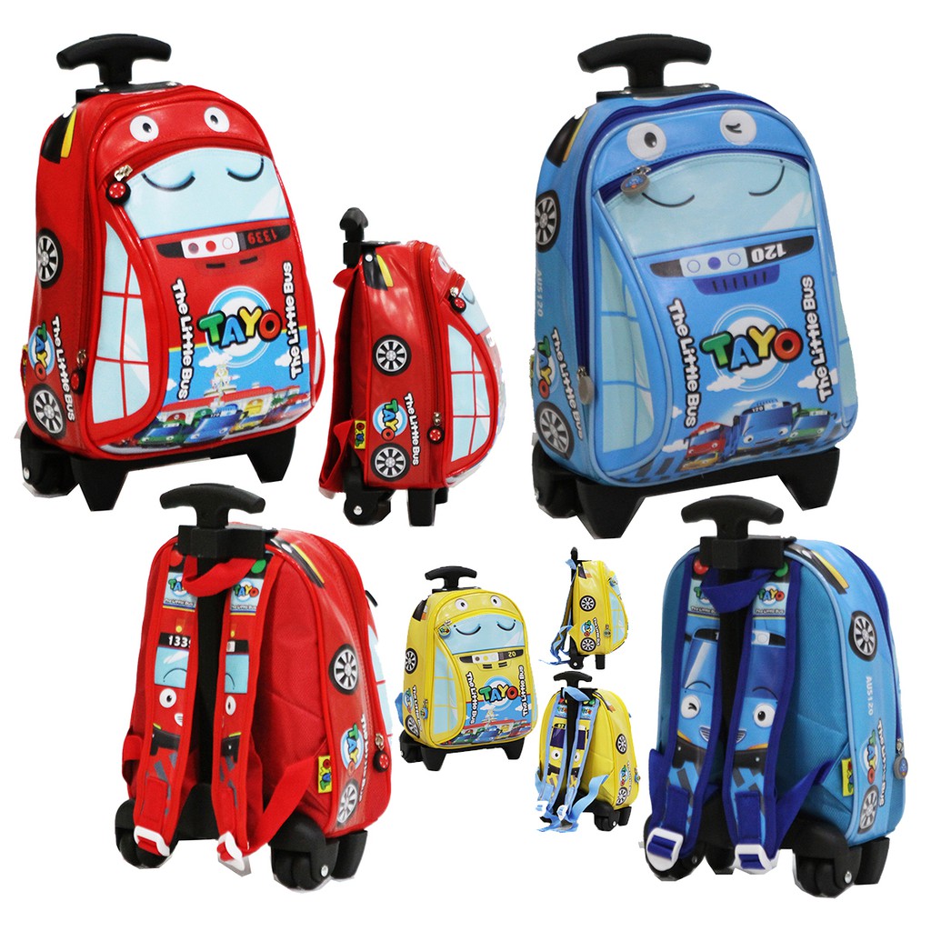 Trolley Bag for Preschool Children, Astronaut BUS Image Push Trolley ...