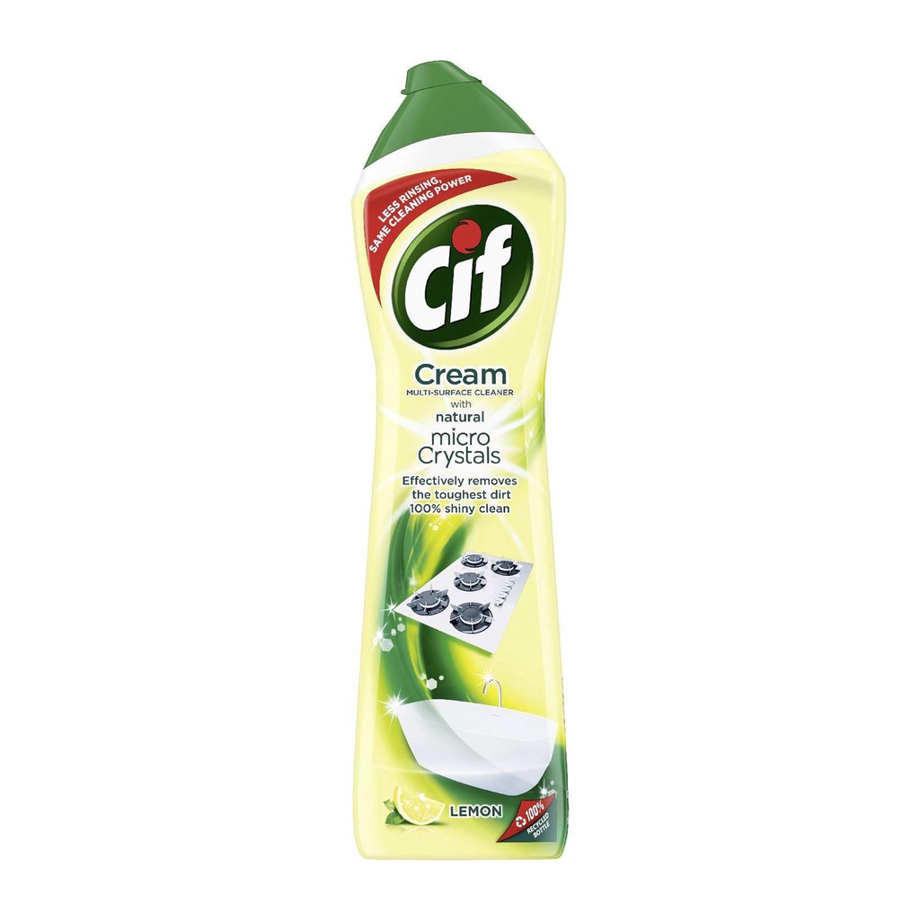 Cif Cream Multi Surface Cleaner, 500ml[Min] | Shopee Singapore