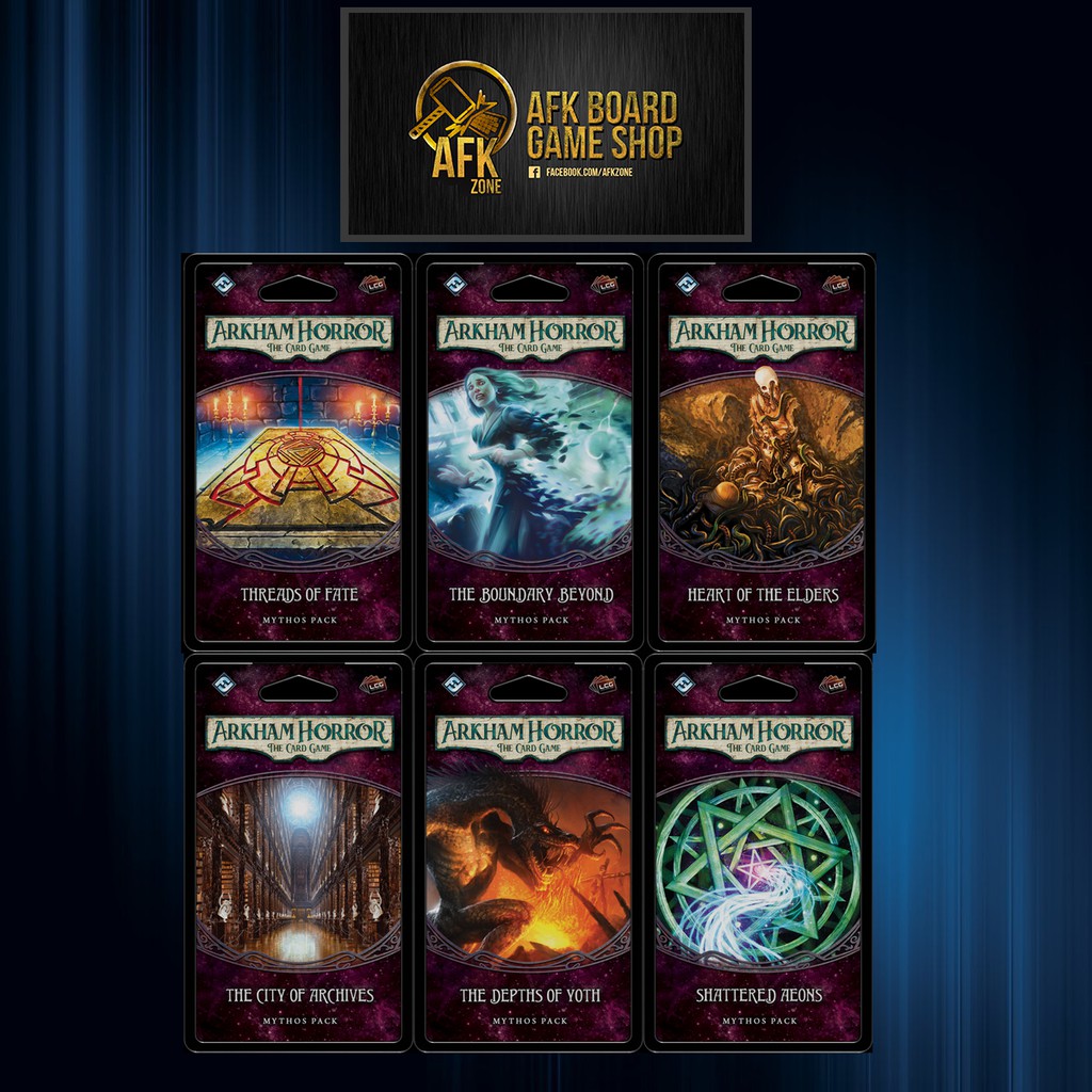 Arkham Horror The Card Game LCG-Forgotten Age Mythos Pack | Shopee ...