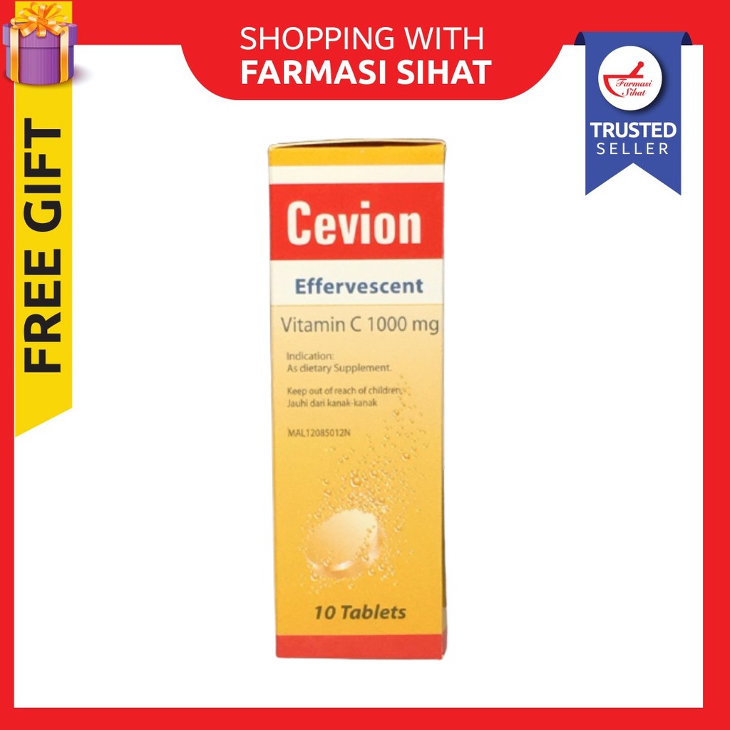 Cevion Effervescent Vitamin C 1000mg (10 tablets) | Shopee Singapore