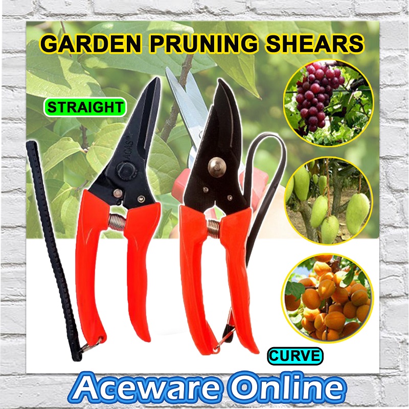 Garden Pruning Shears Plants Trimming Shear Scissors Pruner Trimmer ...