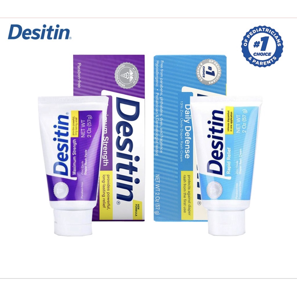 🔥DESITIN® Daily Defense Cream / Desitin Maximum Strength Zinc Oxide ...