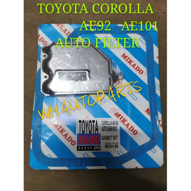 AUTO FILTER (MIKADO) JAPAN TOYOTA COROLLA AE92, AE101 (1SET) | Shopee ...