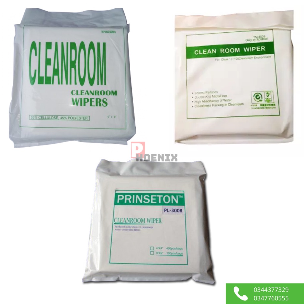 Cleanroom Wipes, Industrial Dust Wipes code 1009, 3008, 8009 | Shopee ...