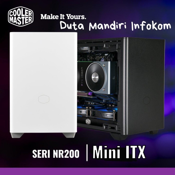 Cooler Master Masterbox NR200 Black - Mini-ITX Case | Shopee Singapore