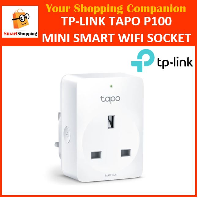 TP-Link Tapo P100 Mini Smart Wi-Fi Socket 3 Years Sg Warranty | Shopee ...