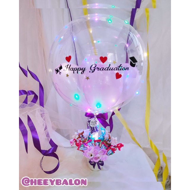 Balloon Box/Balloon Bouquet/Snack Balloons/Greeting Balloons/Graduation ...