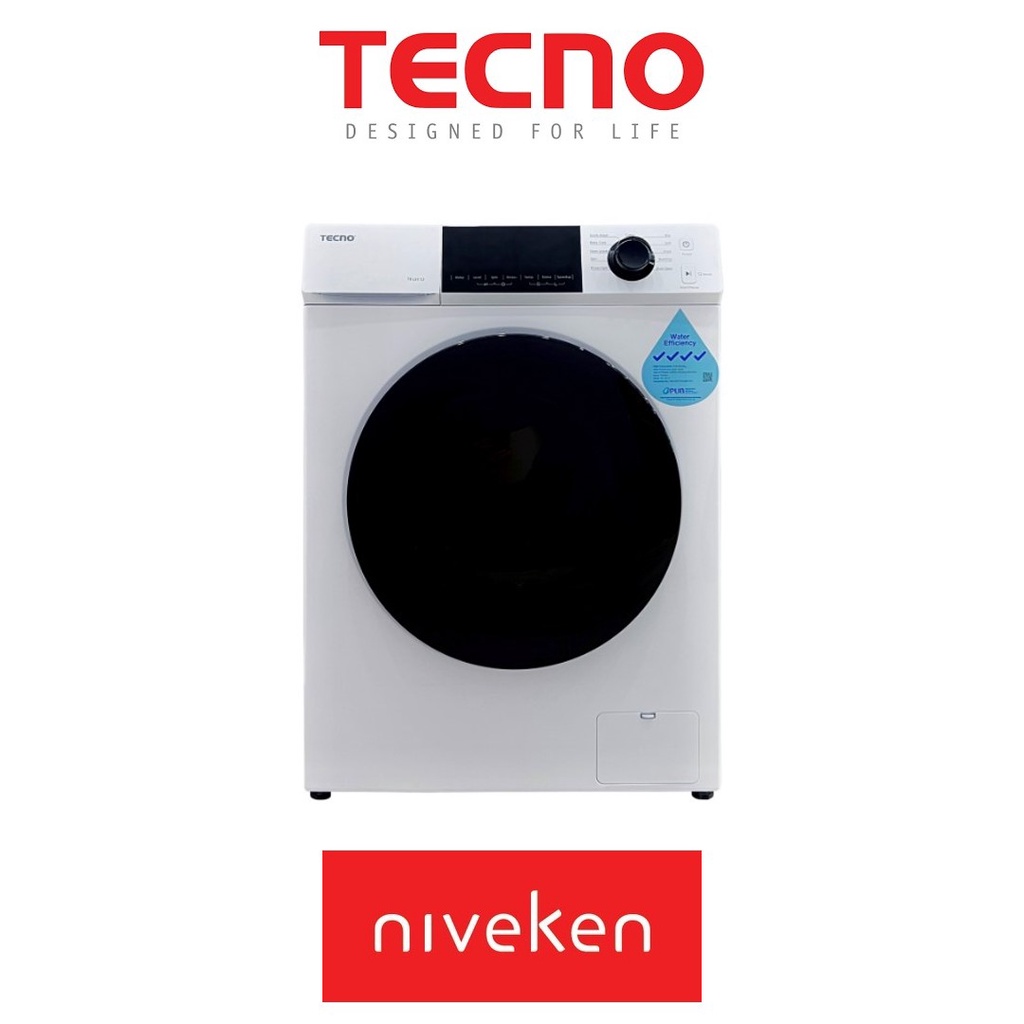 Tecno TFL8112 / TFL 8112 8.5kg Front Loading Washer (1200rpm) | Shopee ...