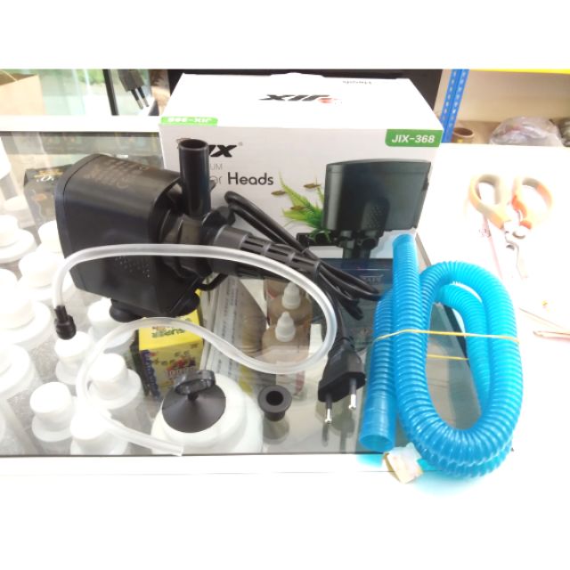 JIX AQUARIUM POWER HEADS 368 AQUARIUM FILTER PUMP 18W 1800L/H 1.5M | Shopee Singapore