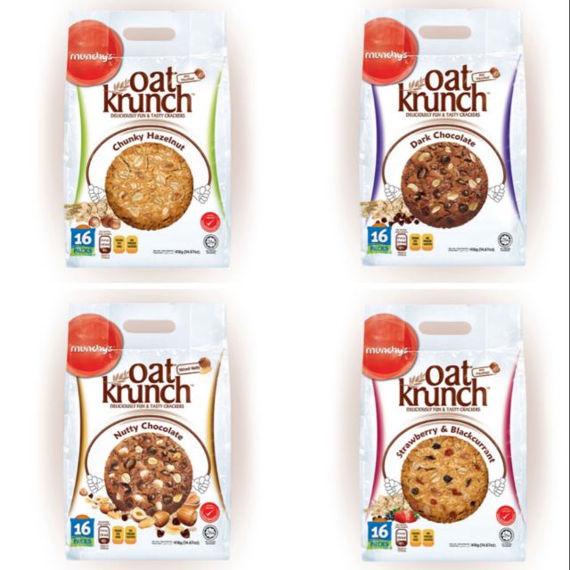 Munchy's Oat Krunch Biscuit (384g-390g) | Shopee Singapore