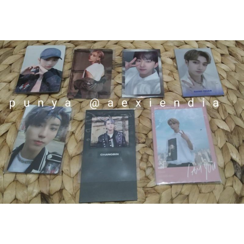 Stray KIDS PHOTOCARD PC Hyunjin changbin bangchan chan han miroh ...