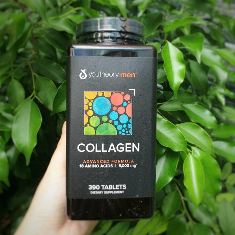 Youtheory Men'S Type 1, 2 & 3 Collagen Oral Tablets for Men 390 ...