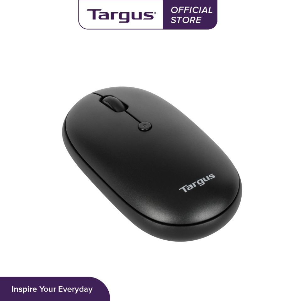 Targus Compact Multi-Device Antimicrobial Wireless Mouse Black ...
