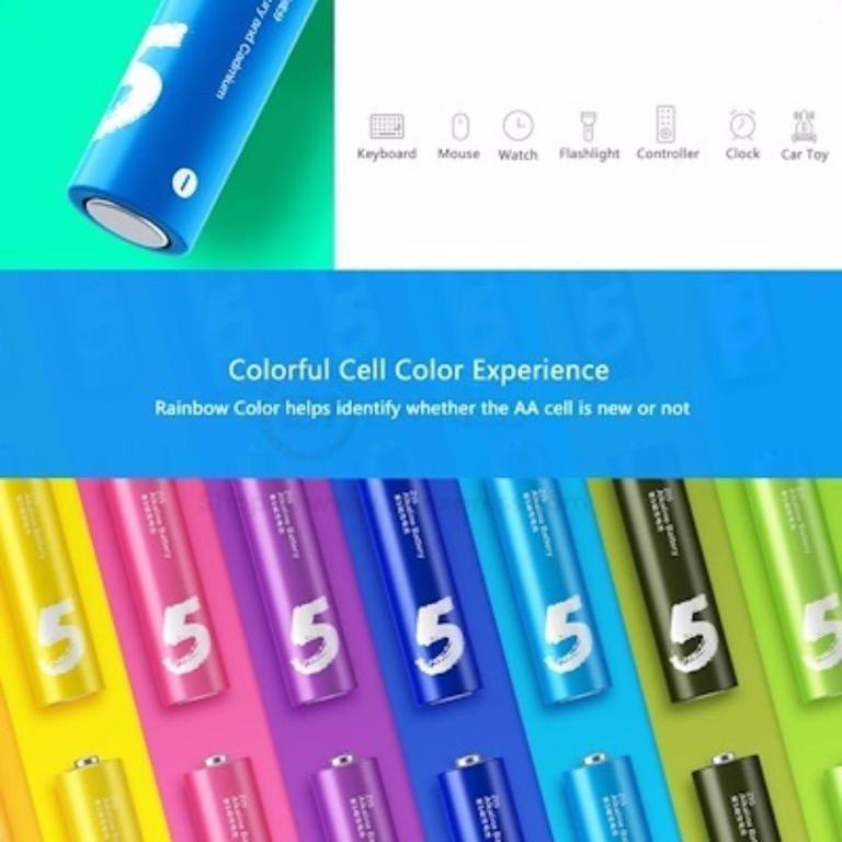 ZMI ZI5/ZI7 AA / AAA Alkaline Battery | Shopee Singapore