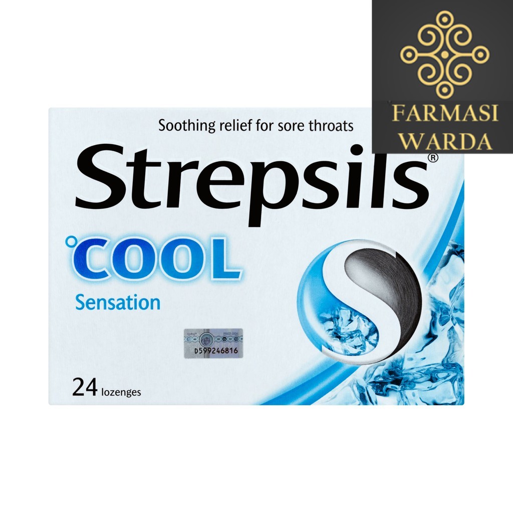 Strepsils Cool Sensation (24 Lozenges 12g) | Shopee Singapore