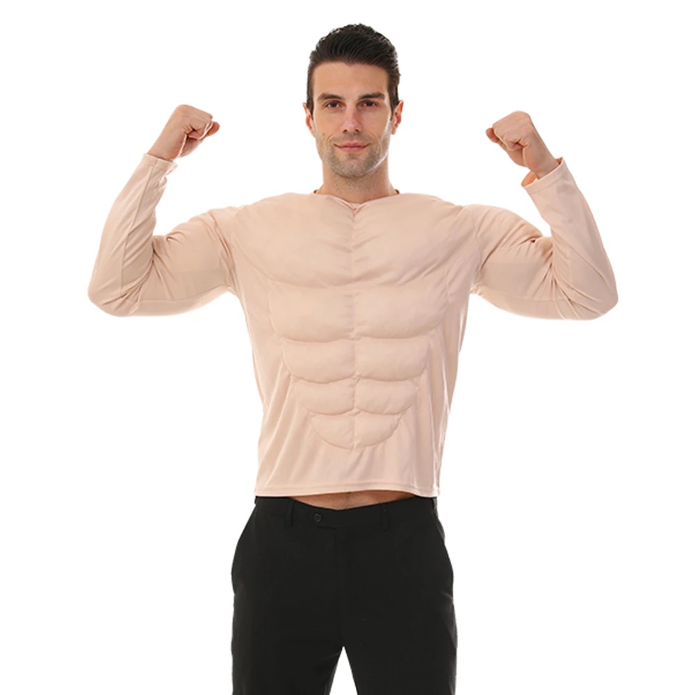 Adult Funny Muscle Costume Fitness Muscles Man Cosplay Outfit Muscle ...