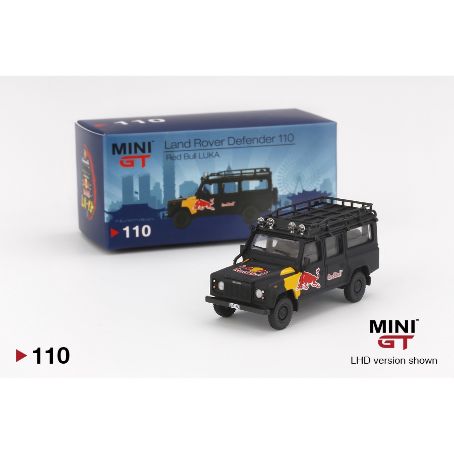 Mini GT 1/64 Land Rover Defender 110 Red Bull LUKA | Shopee Singapore