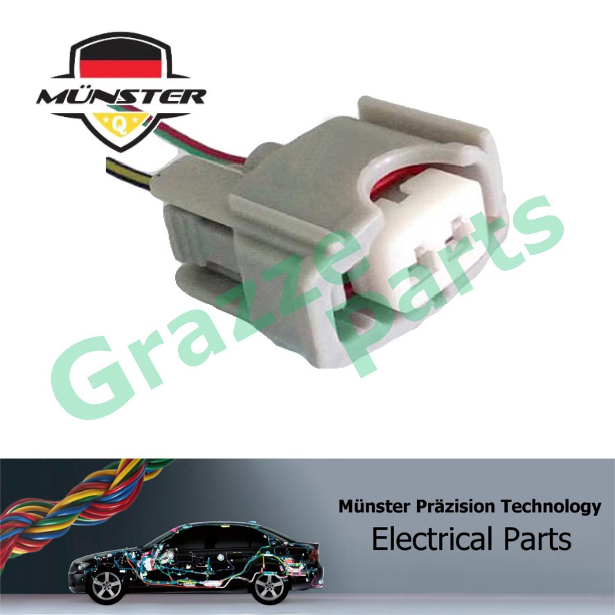 Münster 2-Pin Socket Plug Coil Harness ML017 Toyota Vios Altis 1.8 ...