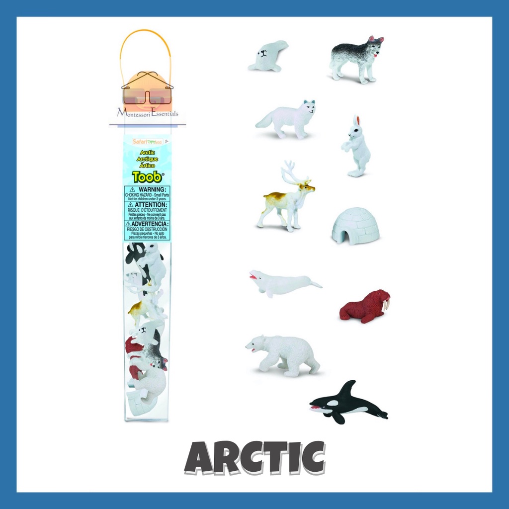 Safari Toob: Arctic Animals | Shopee Singapore