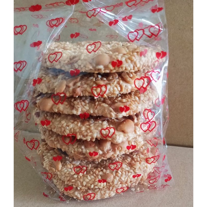 Penang White Black Sesame Peanut Round Shape Biscuits 8pcs Biskut ...