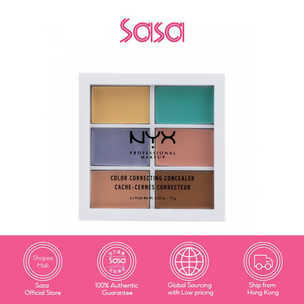 NYX Color Correcting Palette (PONY 04) 9g | Shopee Singapore