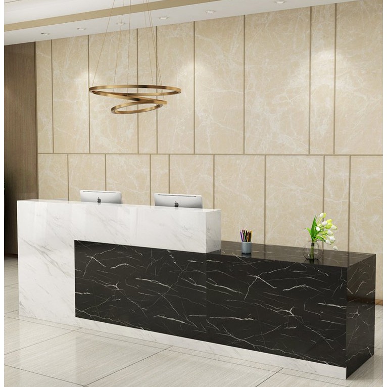 Cashier Counter Front Desk Simple Modern Beauty Salon Information Desk ...