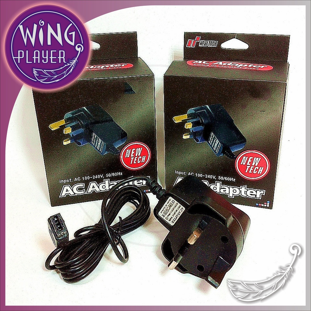 Nintendo Game Boy Advance SP AC Power Adapter Charger / GBASP 3-pin ...