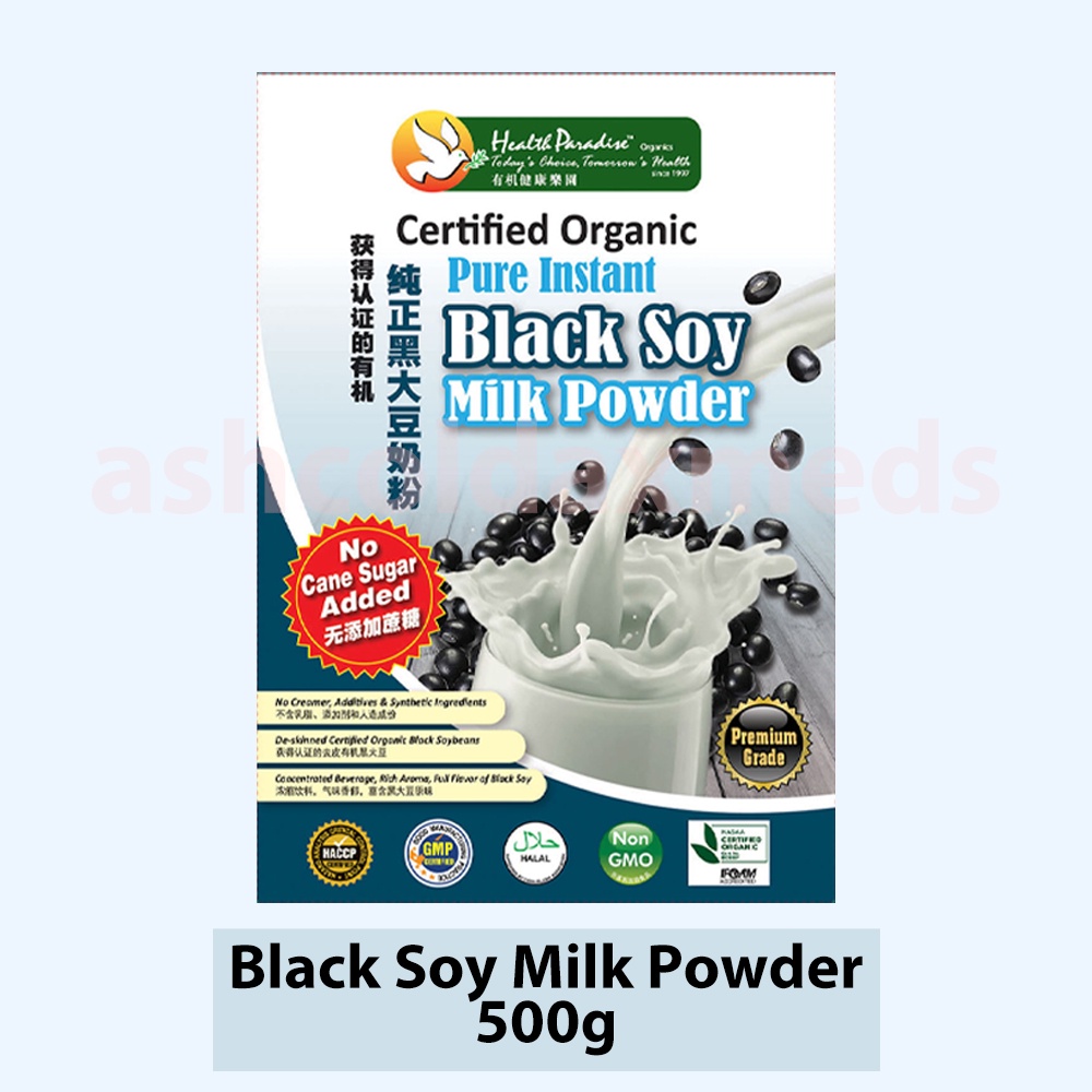 Health Paradise Pure Instant (Soy Milk/Black Soy Milk Powder 500g) EXP9 ...