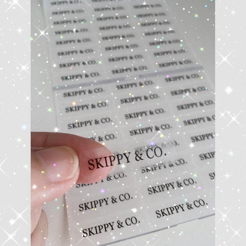 【60 PCS】Personalized Waterproof Transparent Name Labels | Shopee Singapore