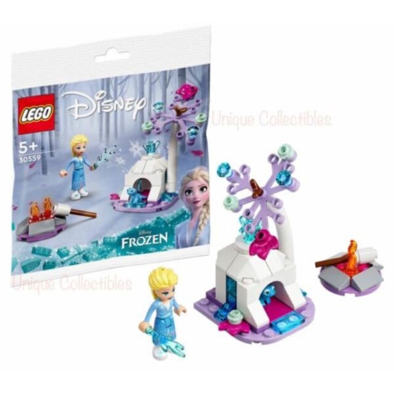[KSG] LEGO 30559 Disney FrozeN Elsa and Bruni's Forest Camp | Shopee ...