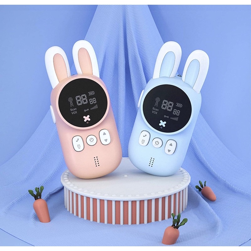 [SG SALE] Bright Platinum Walkie Talkies for Kids, Small Portable Two ...