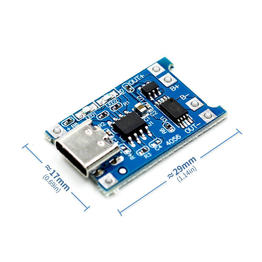5V 1A Micro USB 18650 Lithium Battery Charging Board Charger Module ...