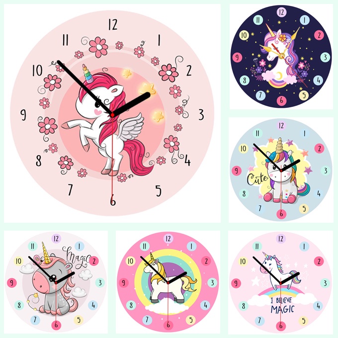 My Little Pony Character Unicorn Wall Clock | Shopee Singapore