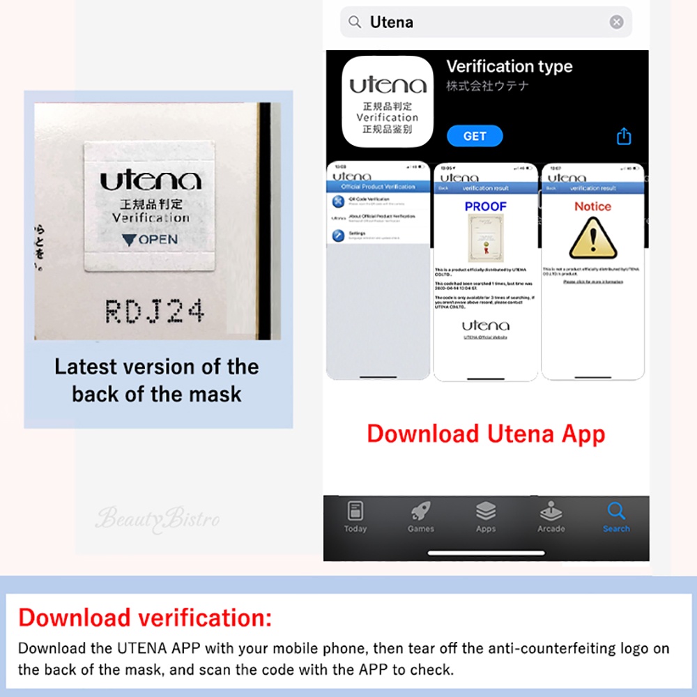 UTENA Japan Golden Facial Mask Jelly 3Pcs | Firming Hyaluronic Acid ...