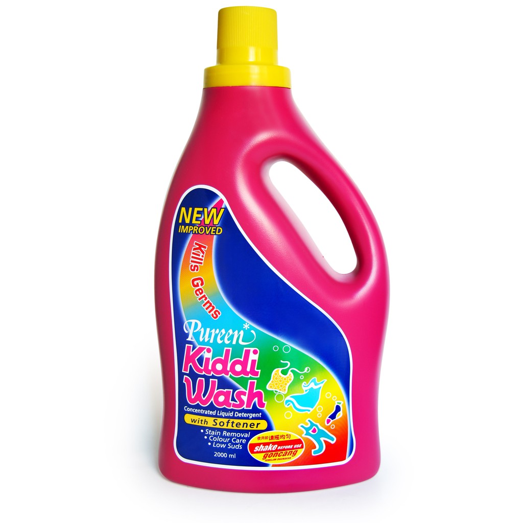 Pureen Kiddiwash Detergent (2000ml) | Shopee Singapore